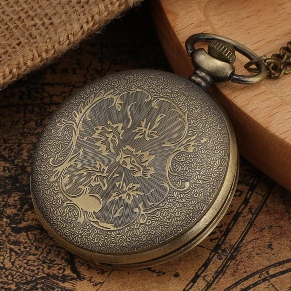 Pocket Watch | Accessories | Rose Pocket Watch New Flower Gift Romantic ...
